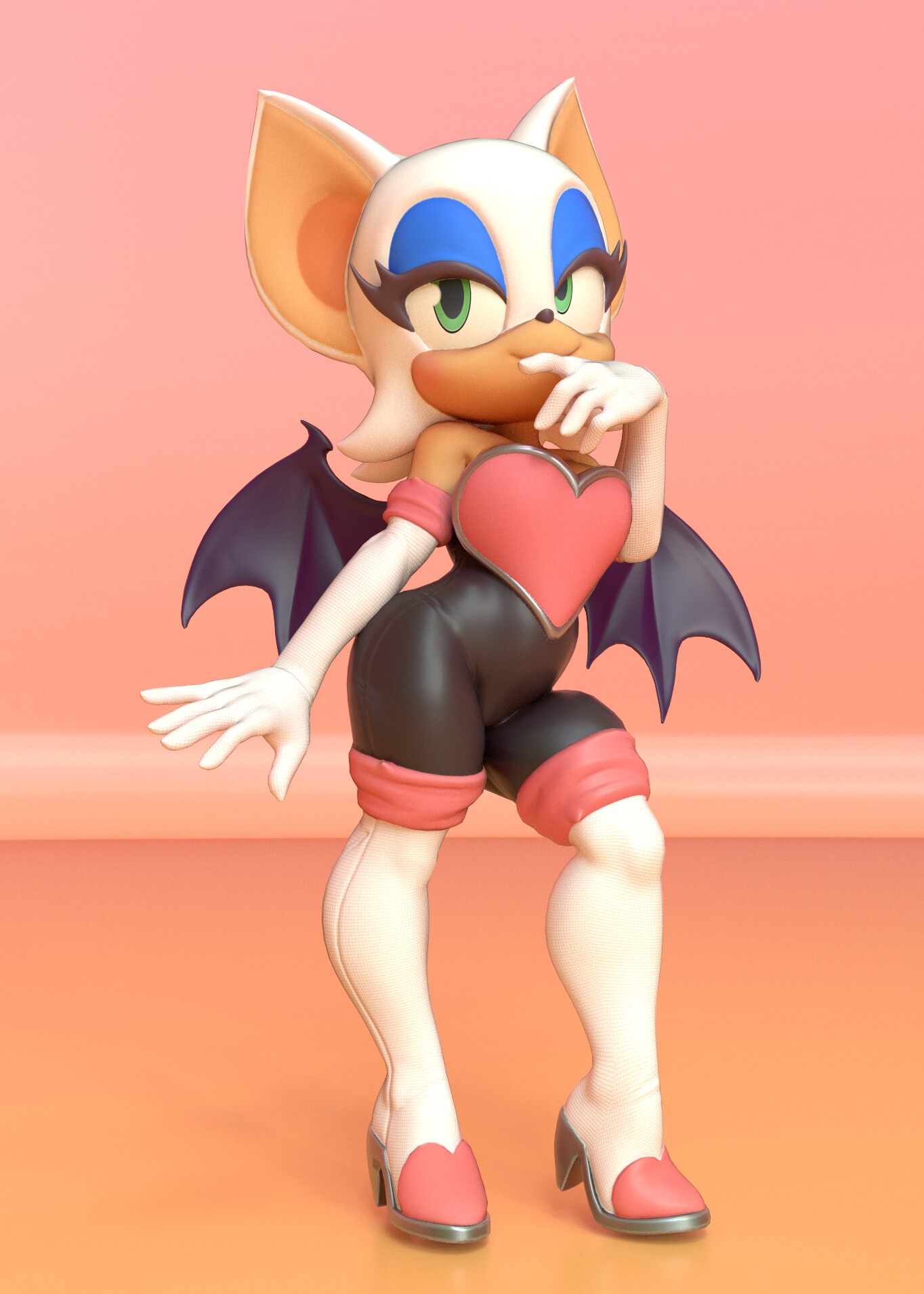 ArtStation - Rouge The Bat