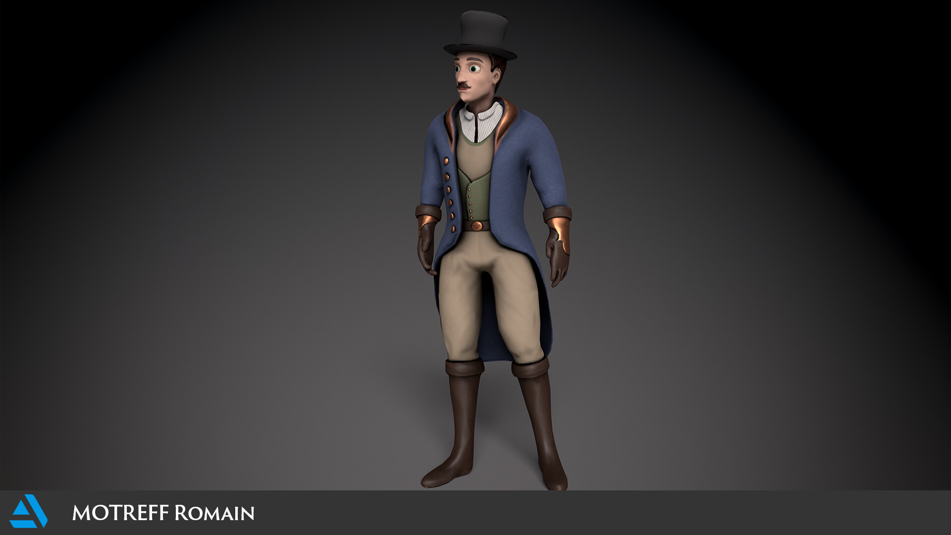 ArtStation - Jean - Stylized Steampunk Character