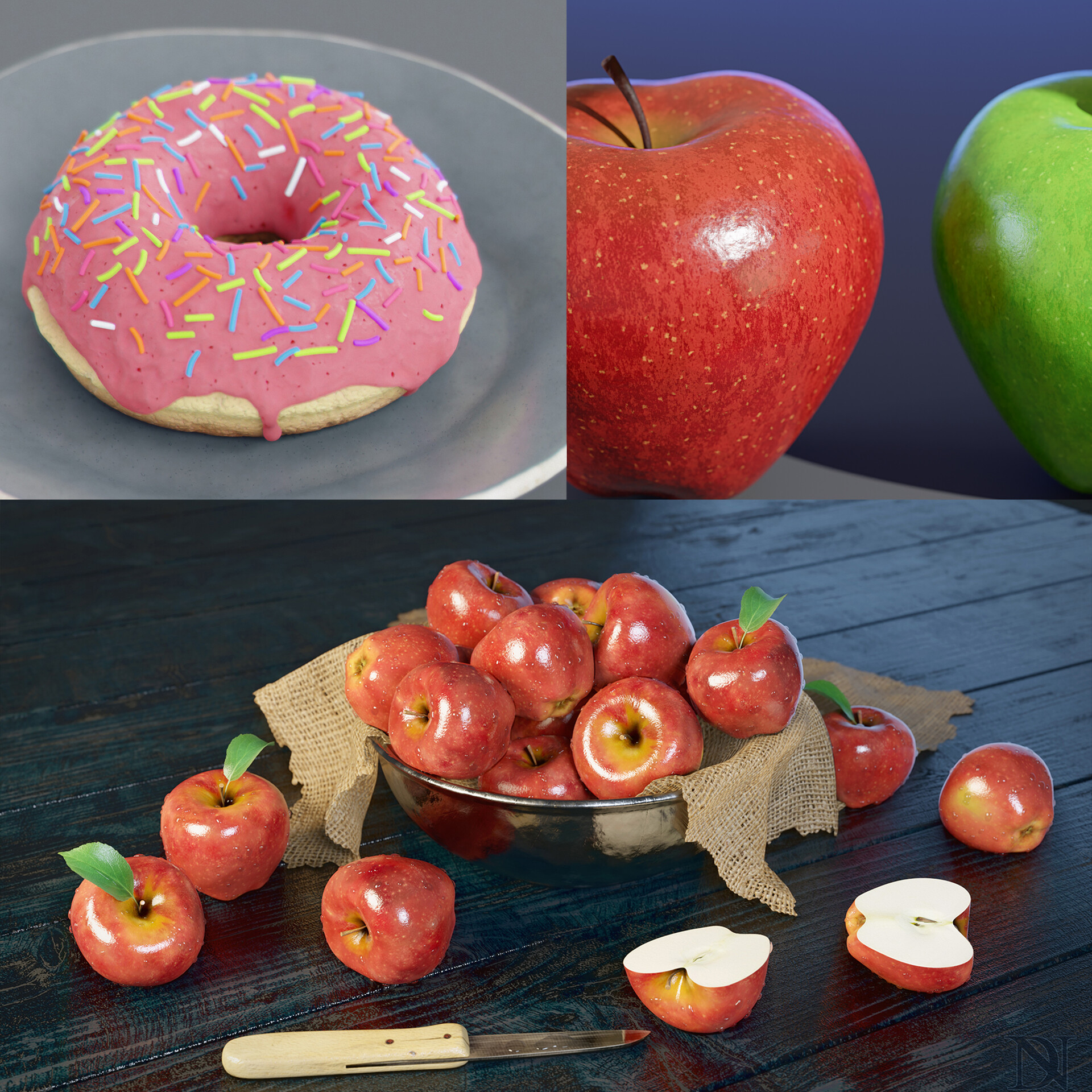 ArtStation - Blender Learning Exercises