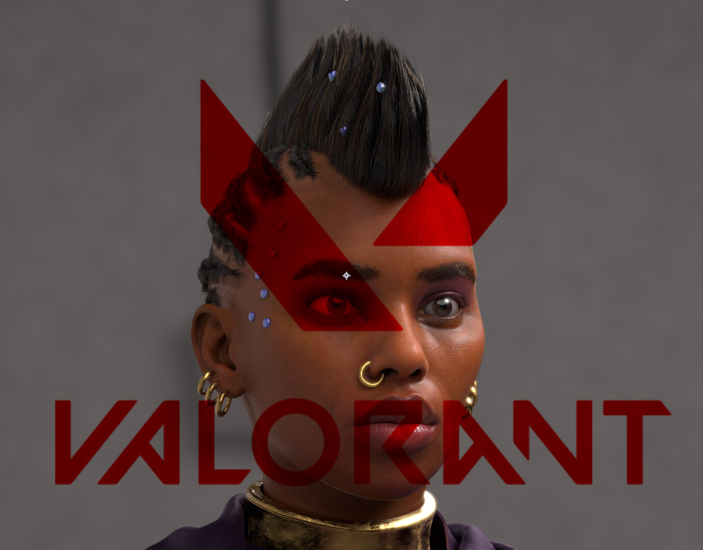 ArtStation - ASTRA - VALORANT - XGEN - GROOMING