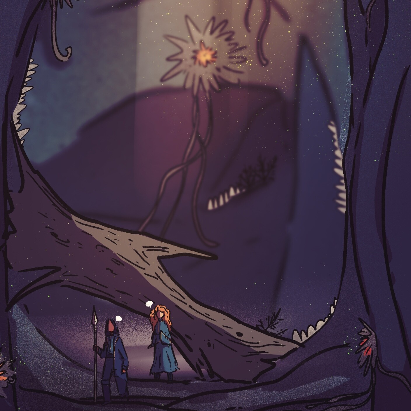 ArtStation - Stormlight Archive: Kaladin and Shallan's journey