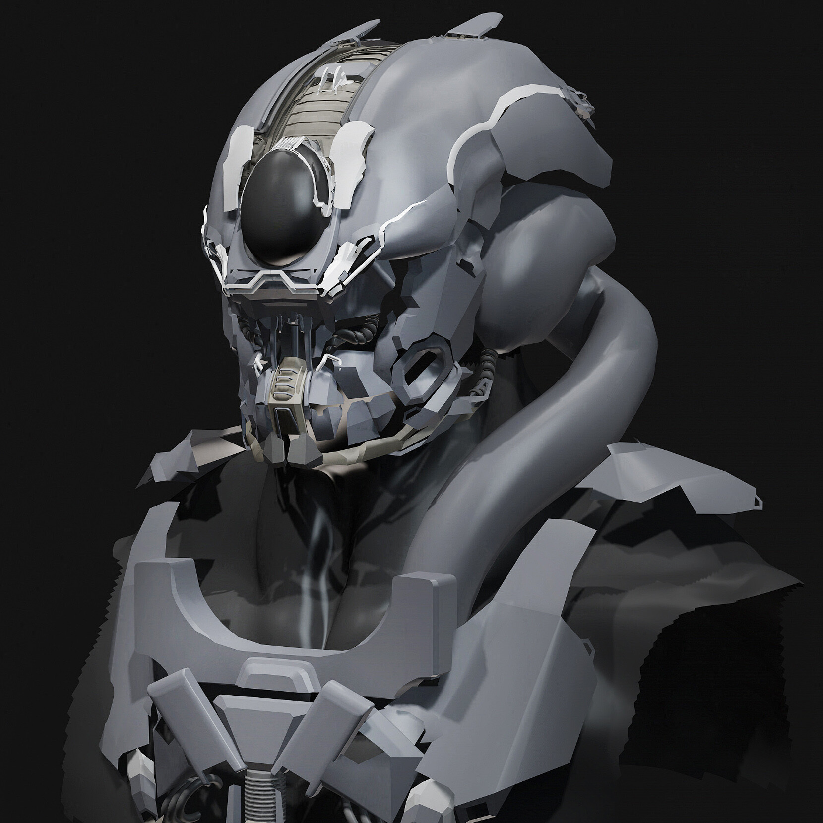 ArtStation - G H O S T - Master Complex Hard Surface Modeling with Maya ...