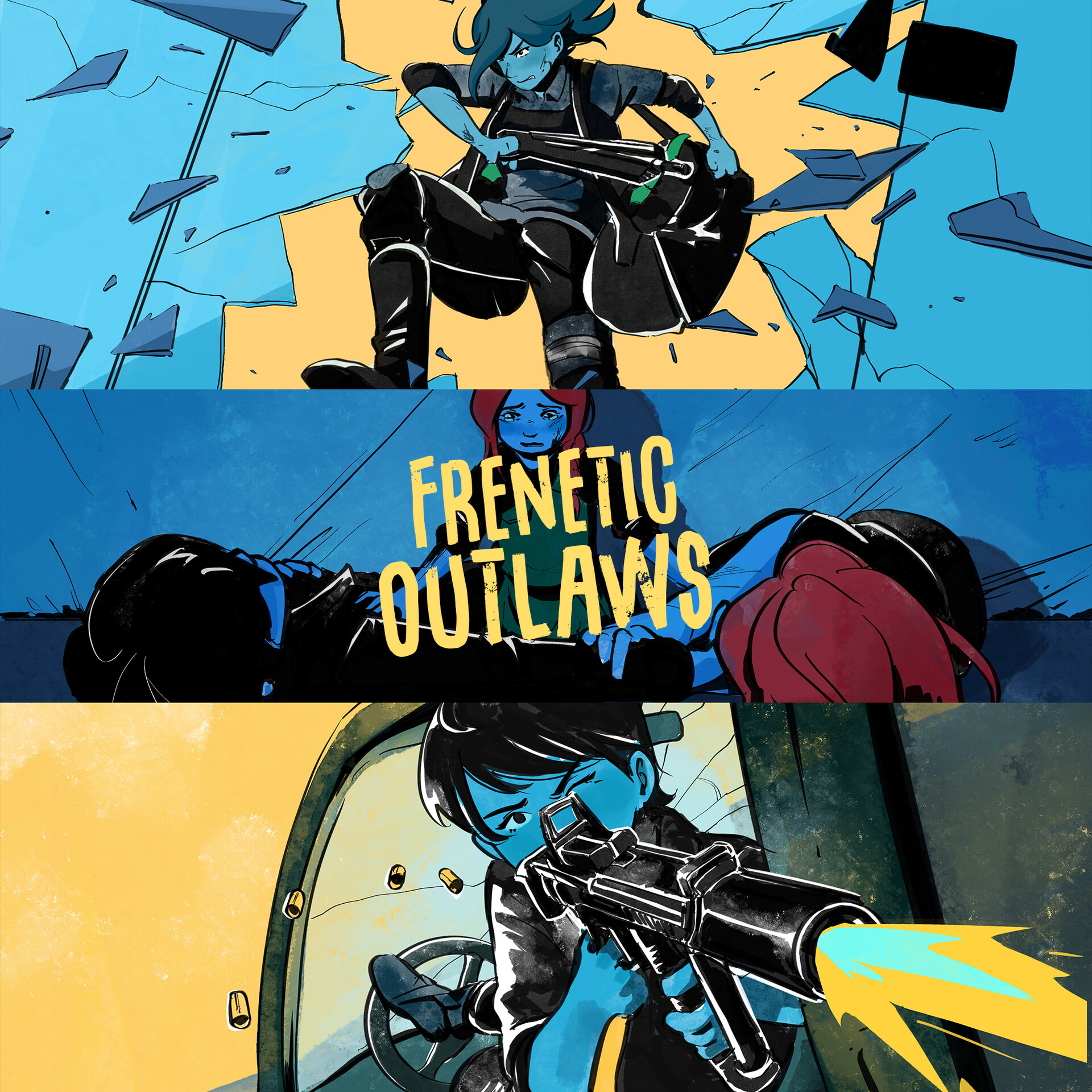 ArtStation - Frenetic Outlaws MV
