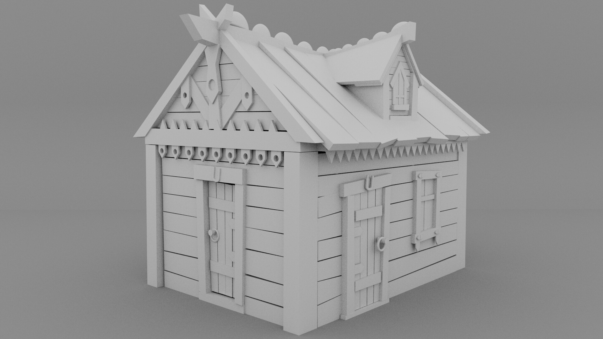 ArtStation - Fairytale Fantasy House - Game Props