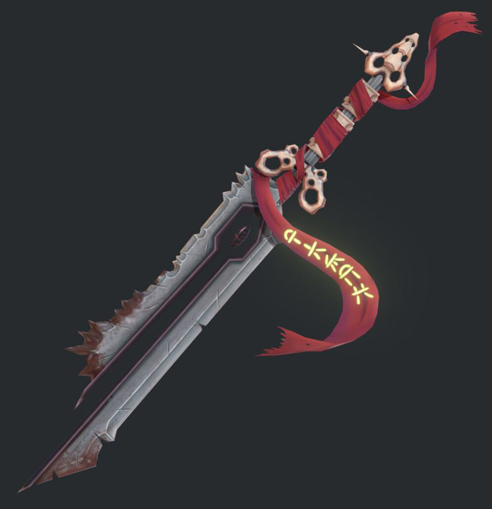 ArtStation - Destiny 2 Hive inspired sacrificial knife