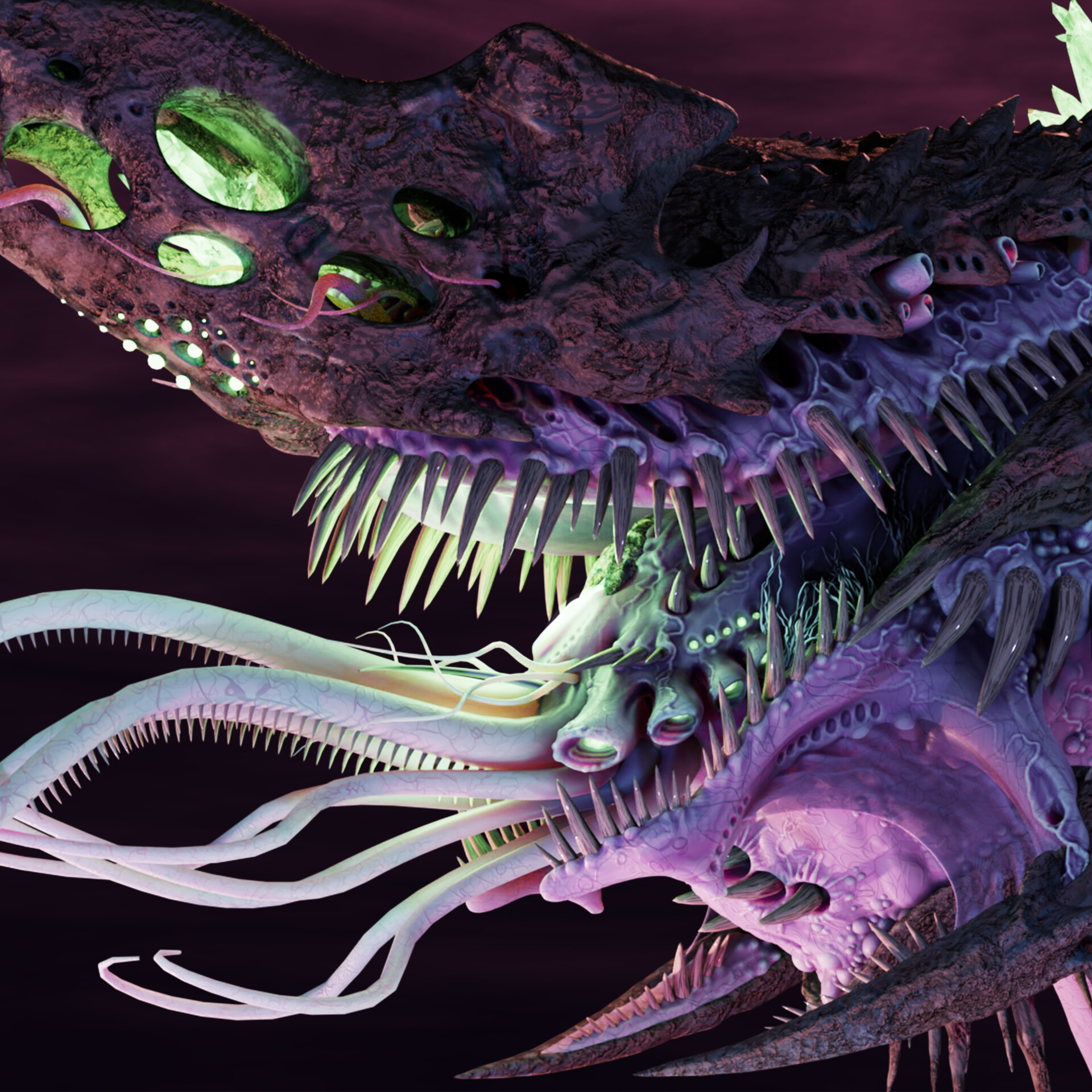 ArtStation - Void Queen Part 2 - Brood Engineer