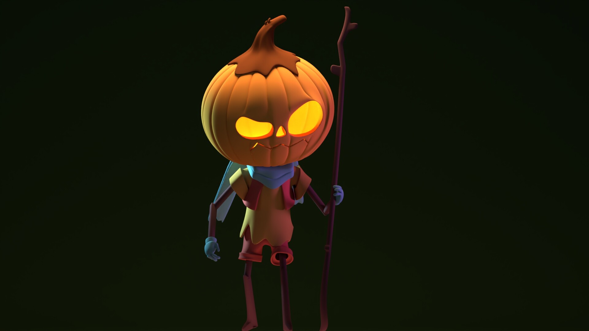 ArtStation - Pumpkin Monster