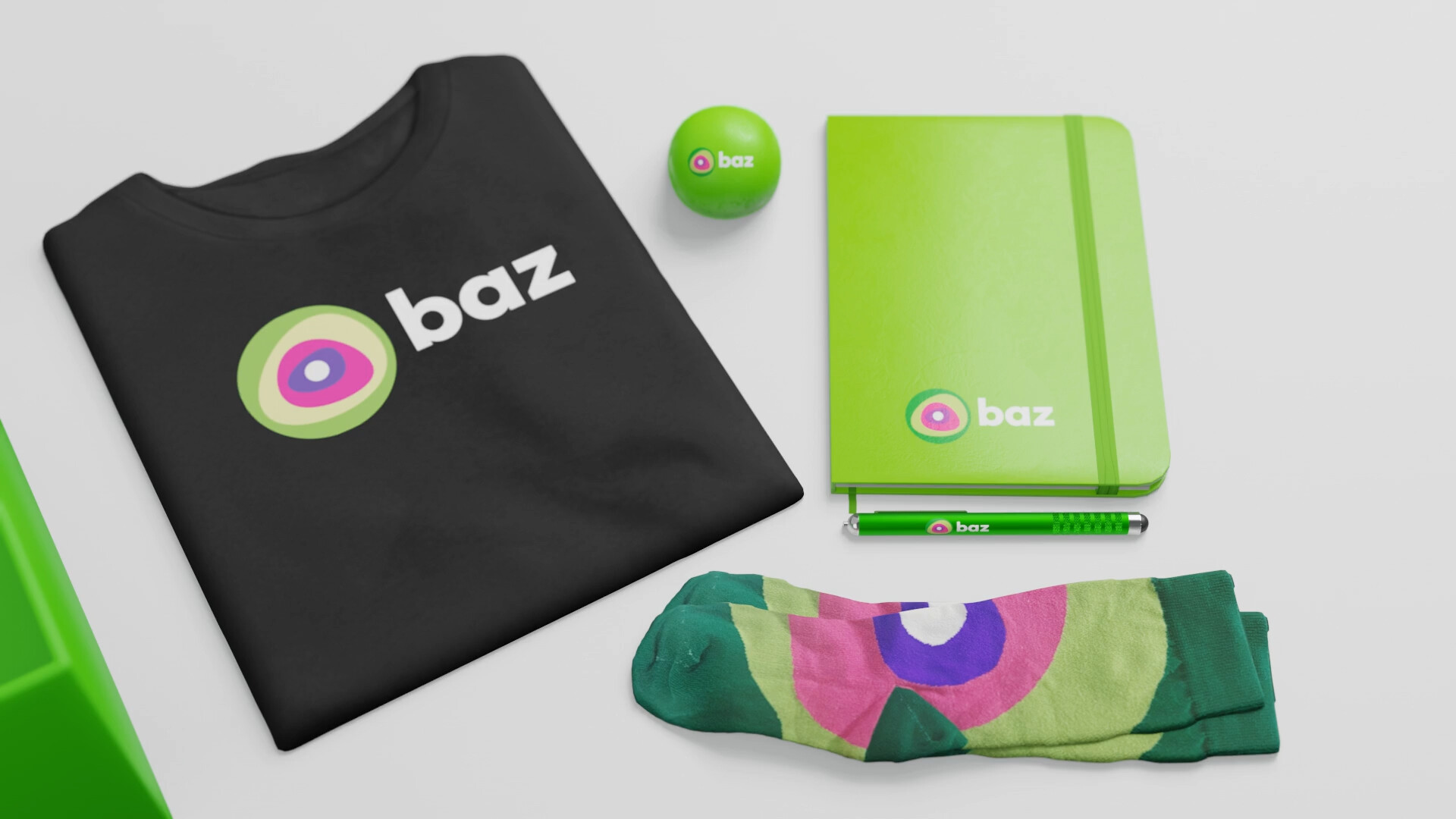 ArtStation - Baz - Welcome Gift Box Render Concept