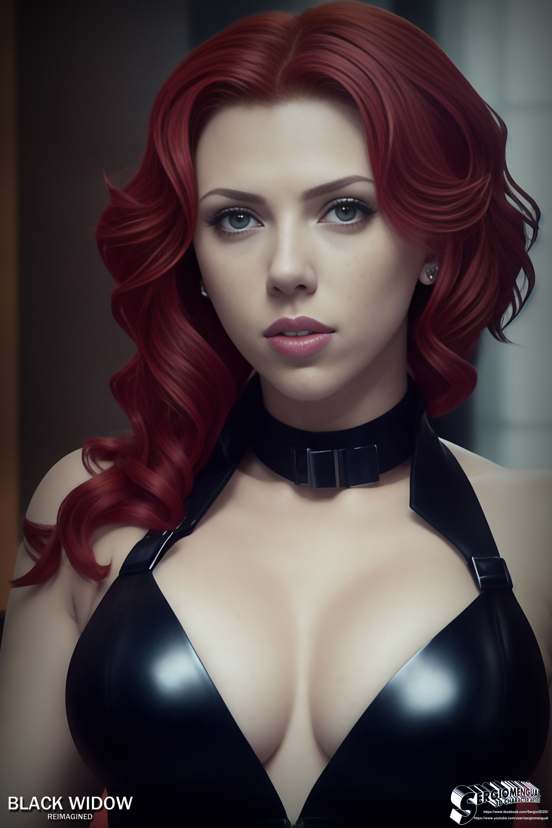 ArtStation - Black Widow Reimagined