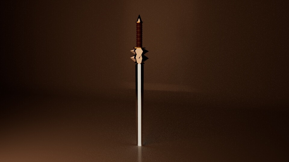 ArtStation - Golden God Sword