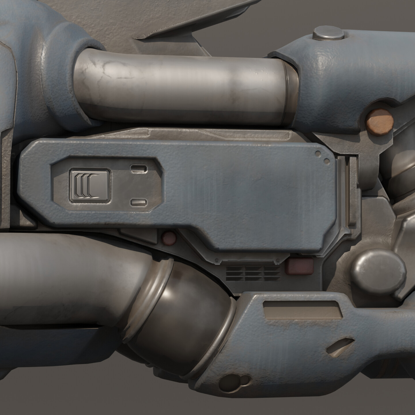 ArtStation - Industrial Ship - Concept by Alexander Preuss