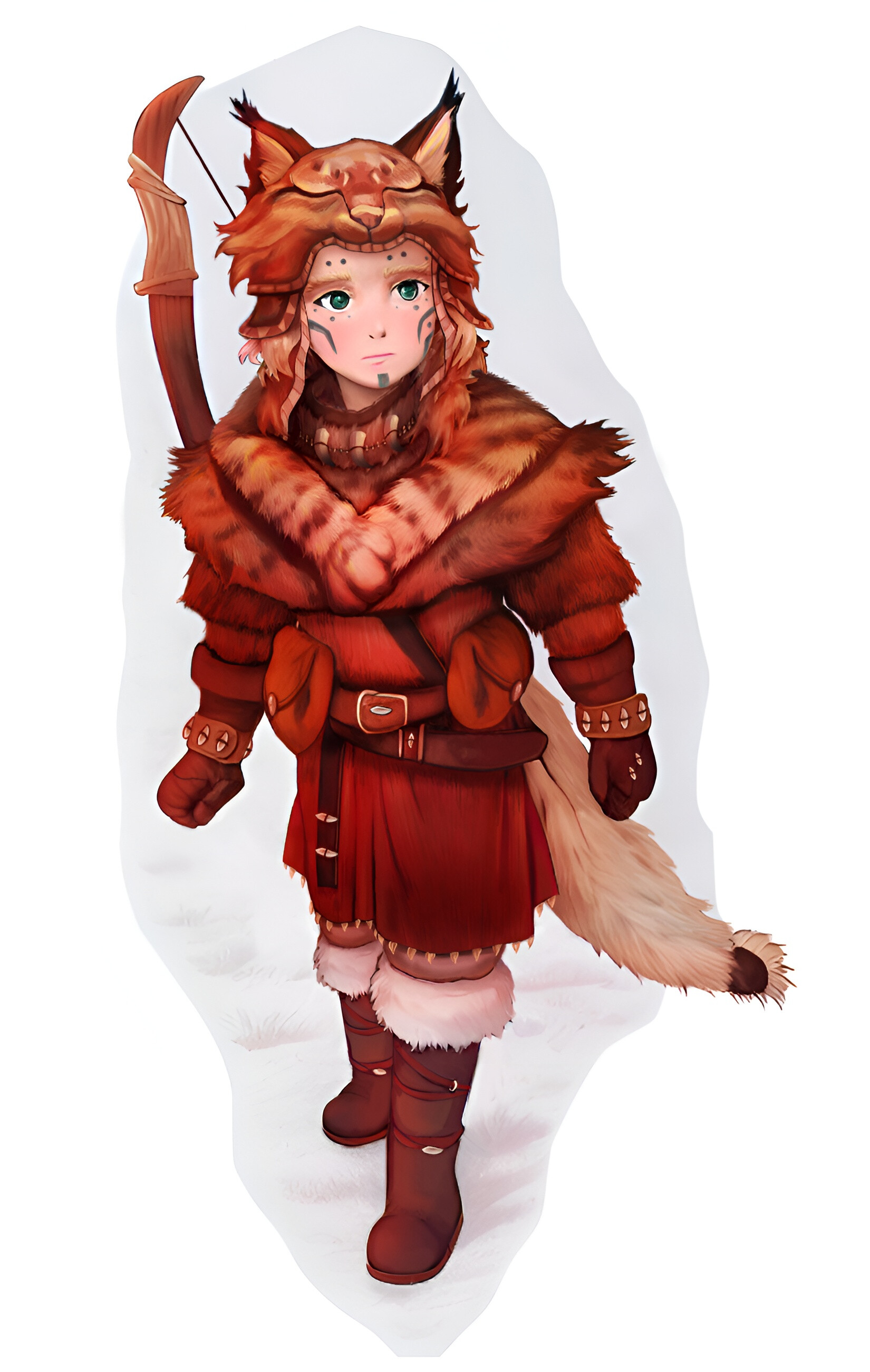 ArtStation - Little hunter concept