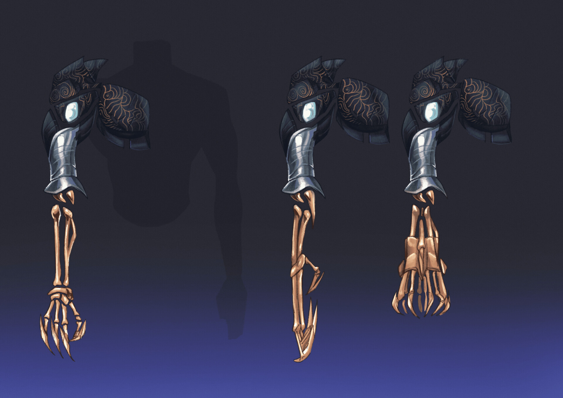 ArtStation - 𝐁𝐖 - Zakwan’s arm Prop design