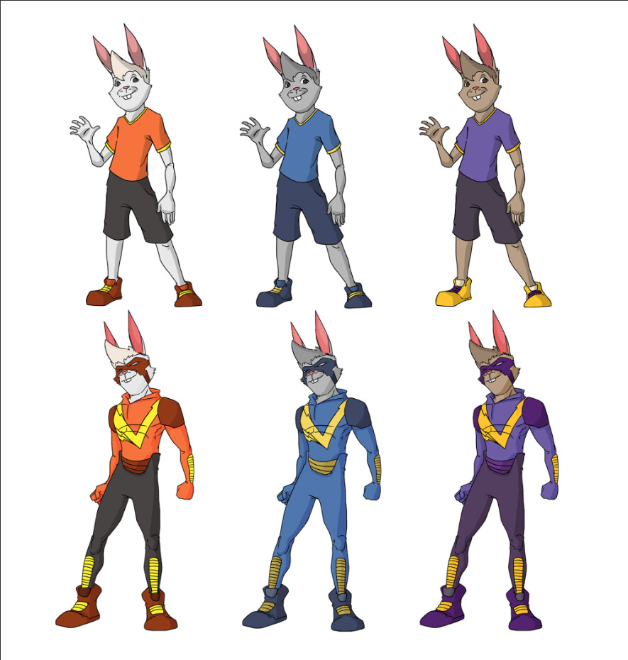 ArtStation - Volt Character Design