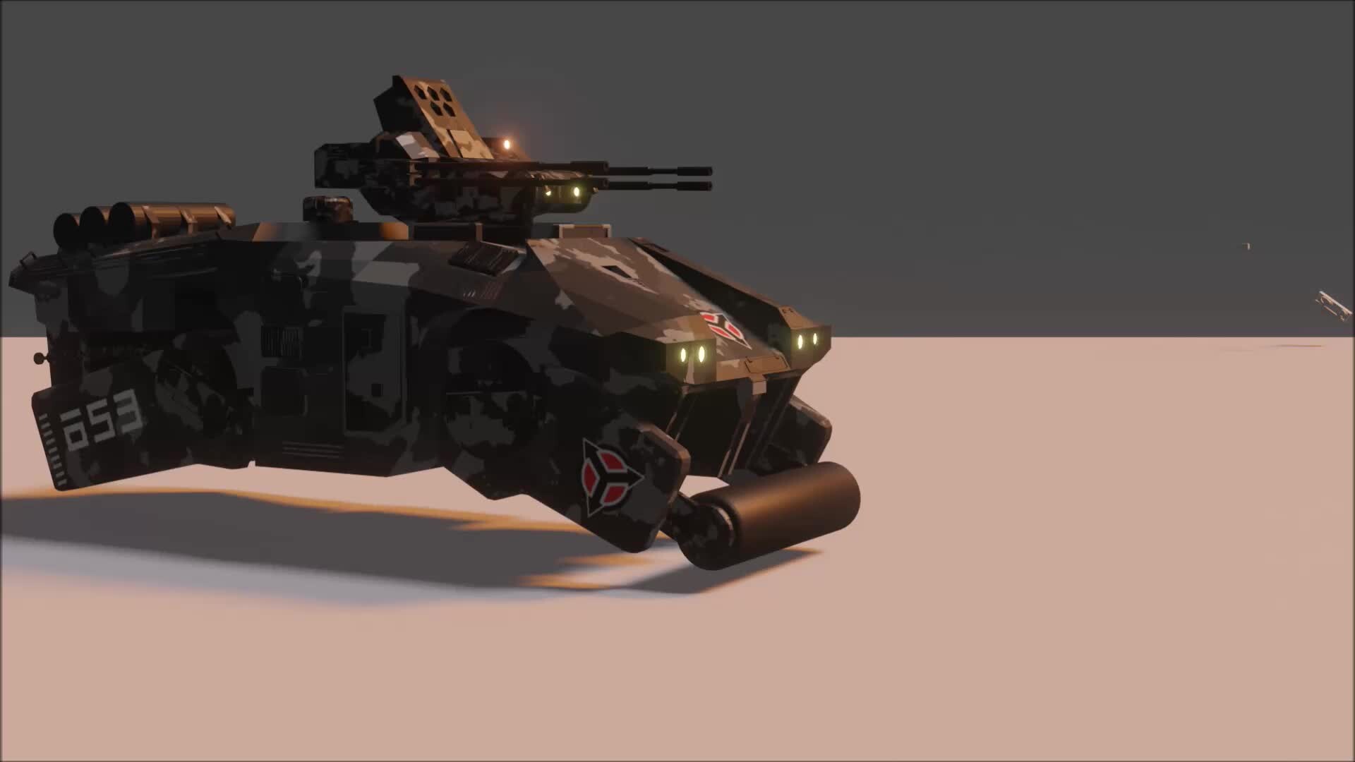 ArtStation - Killzone APC Gunner