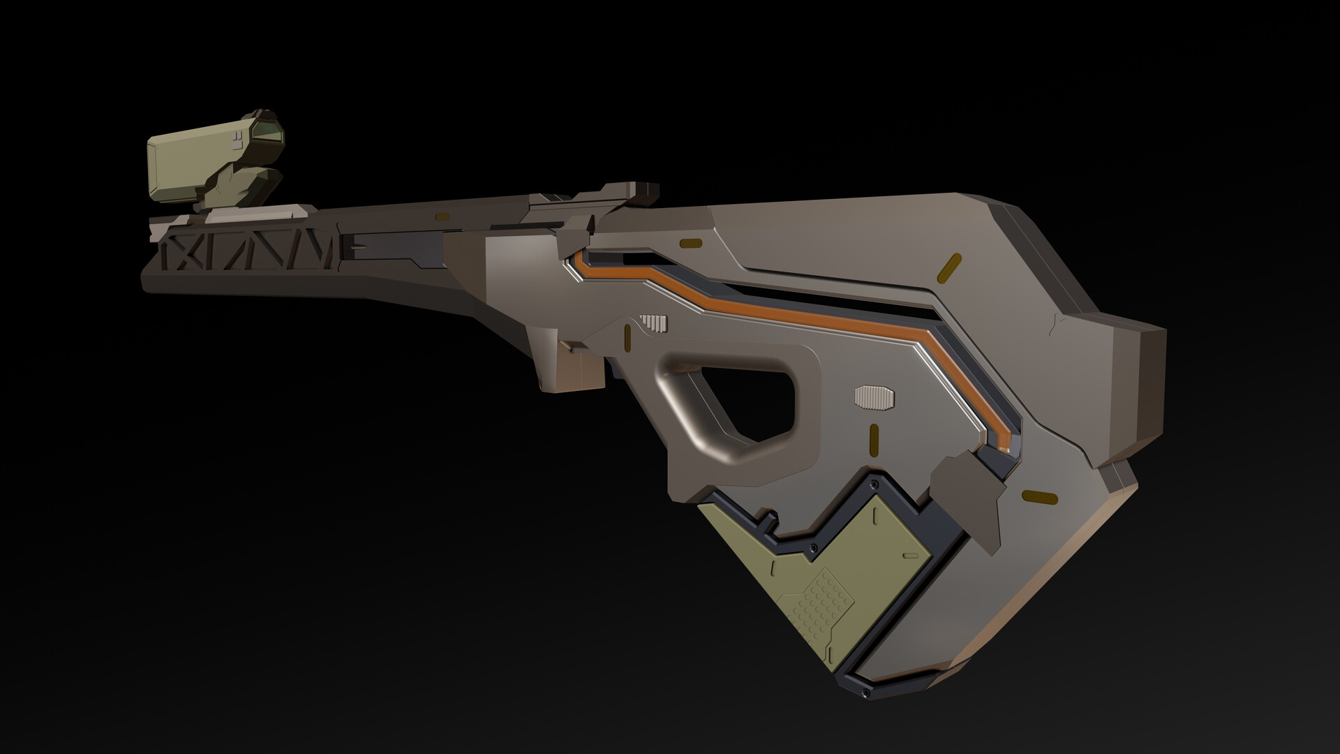 ArtStation - Personal Directed Energy Weapon