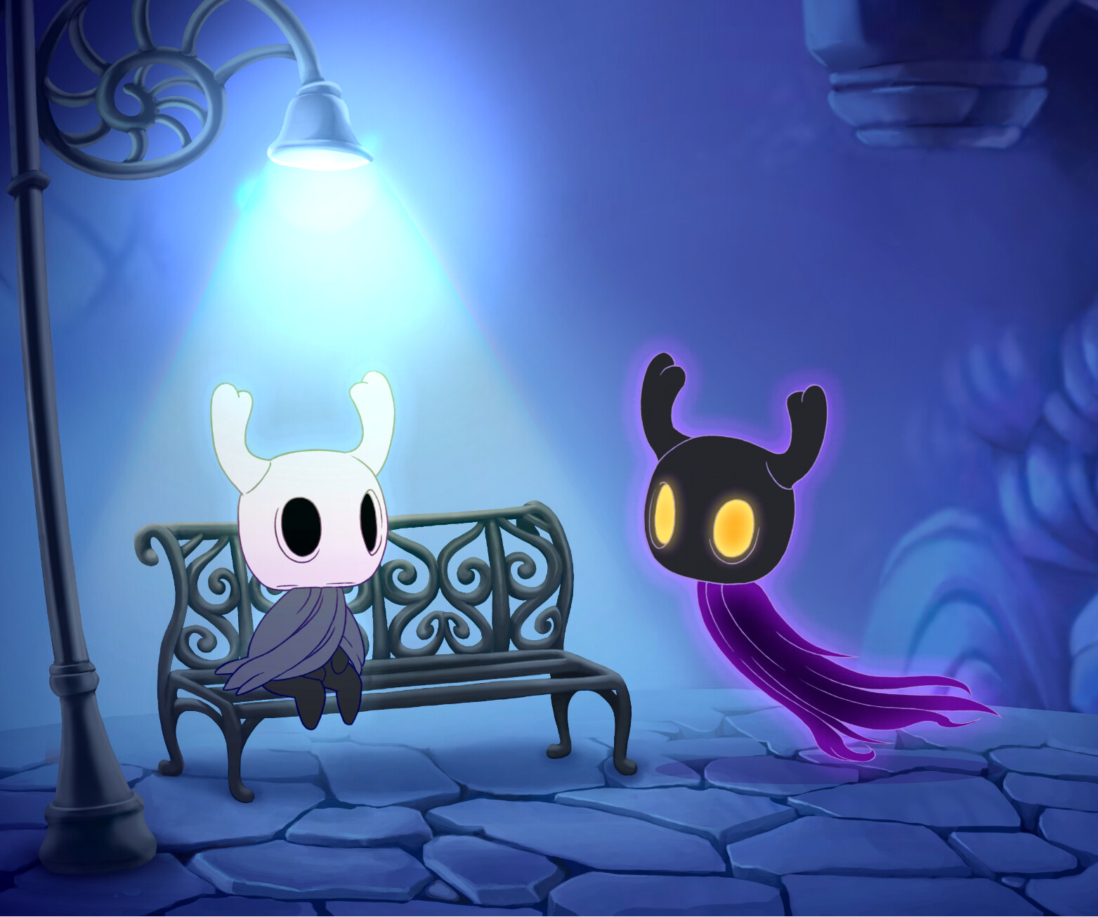 ArtStation - Hollow Knight - 2d Animation loop fan-art