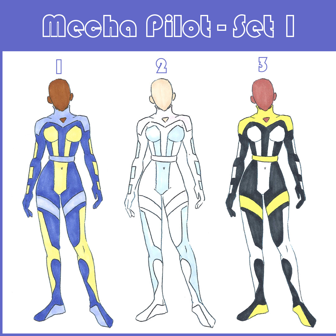 ArtStation - Mecha Pilot - Version 1