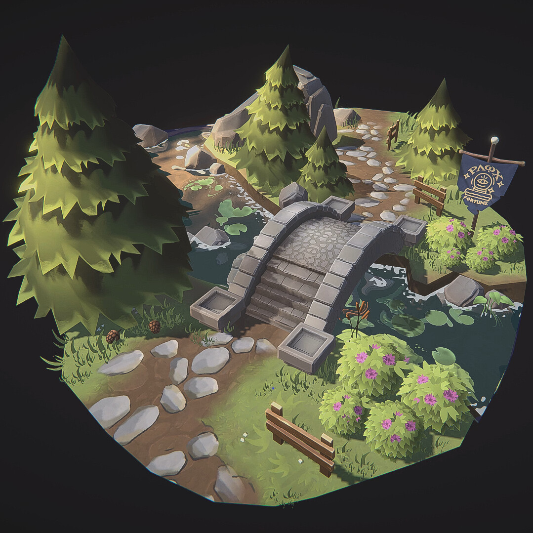 ArtStation - Environment Case Study For Unity