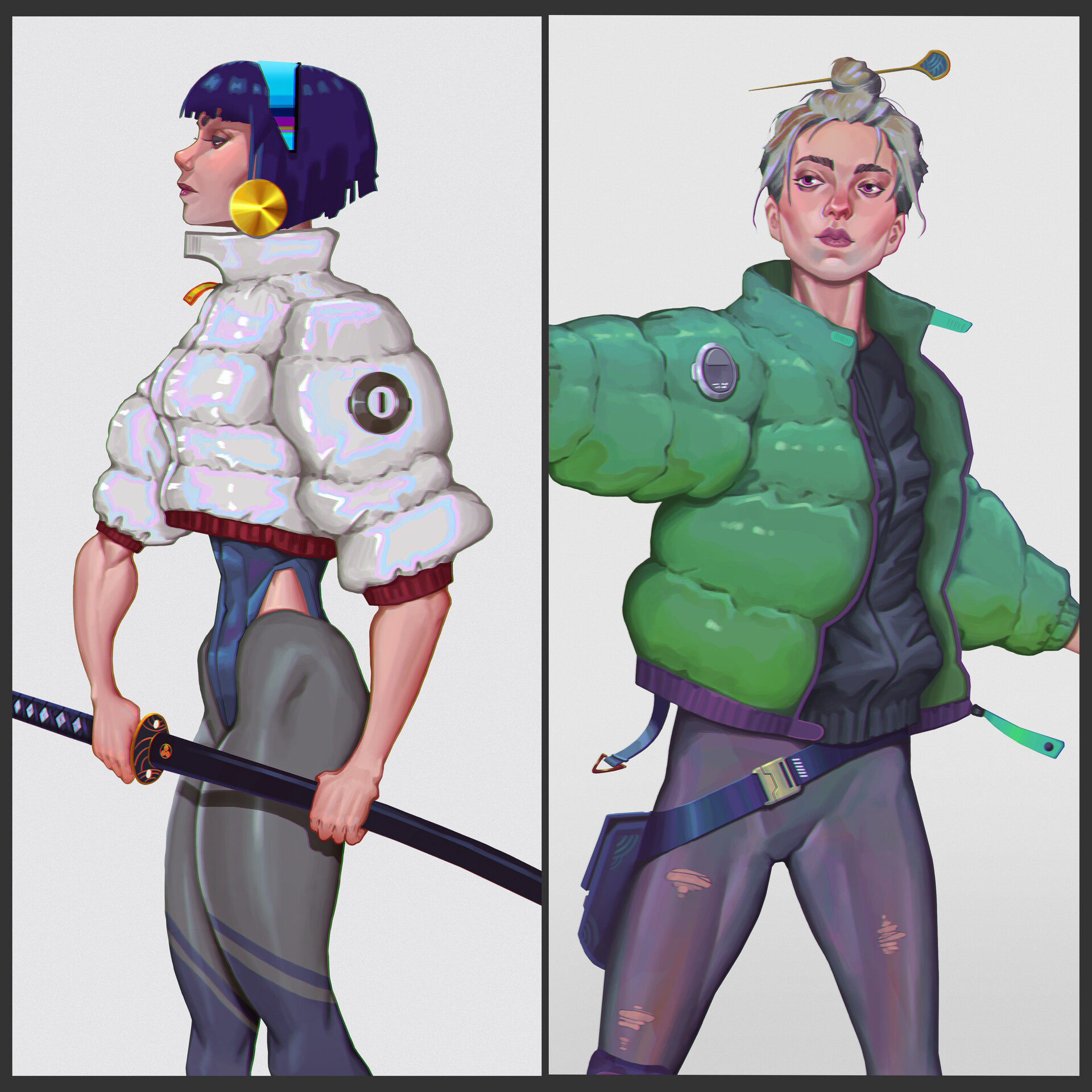 ArtStation - sci-fi characters