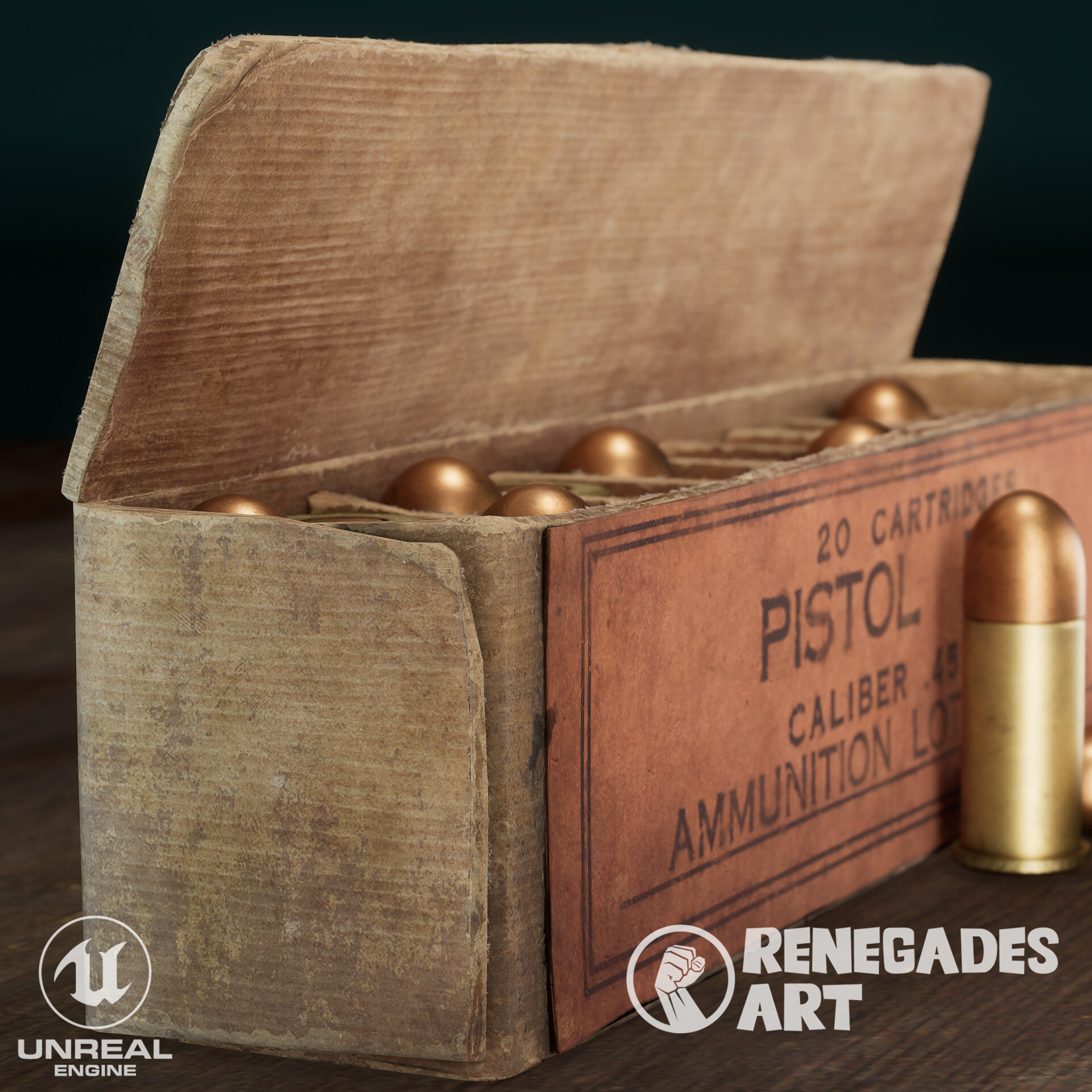 ArtStation - Antique Ammunition Pack