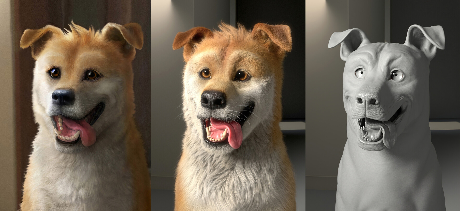 ArtStation - Dog project