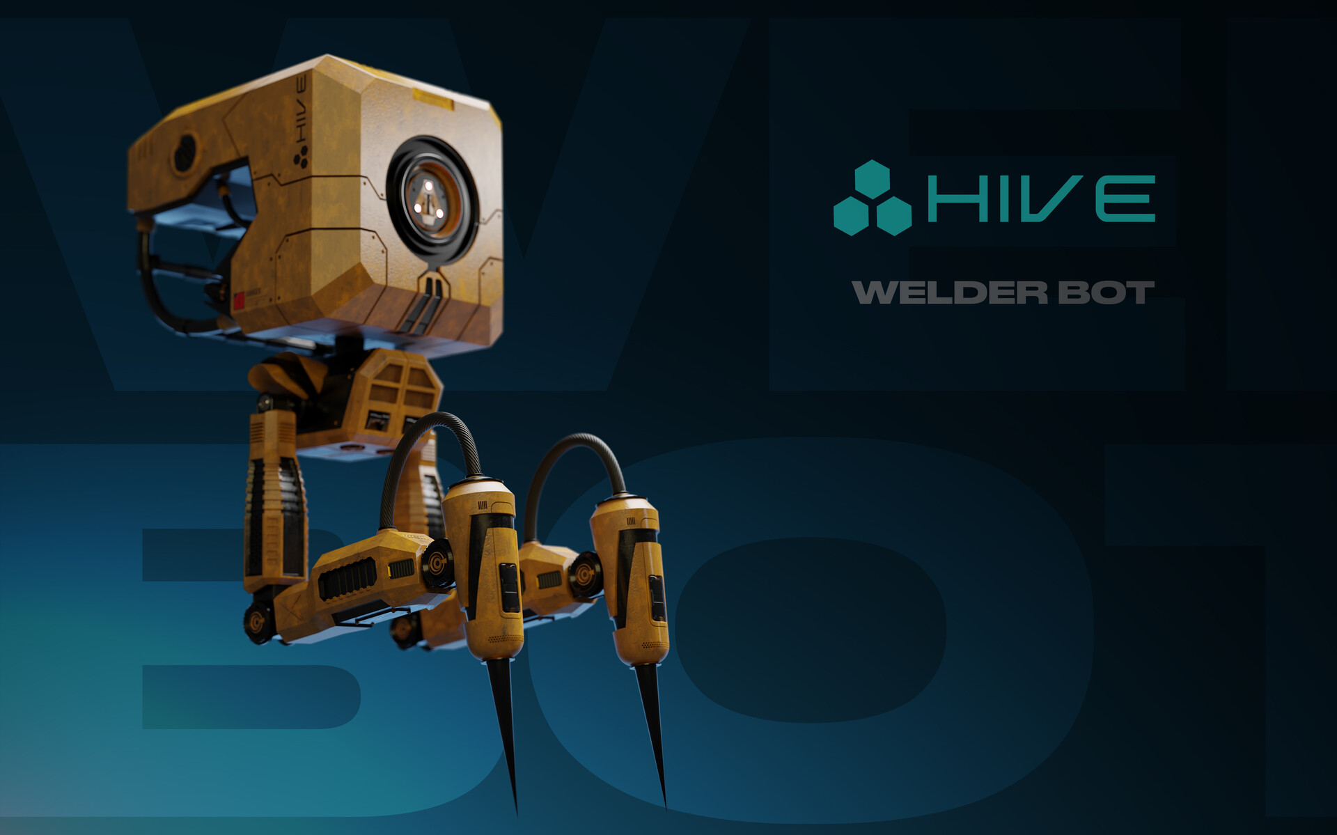 ArtStation - Welder Droid Bot
