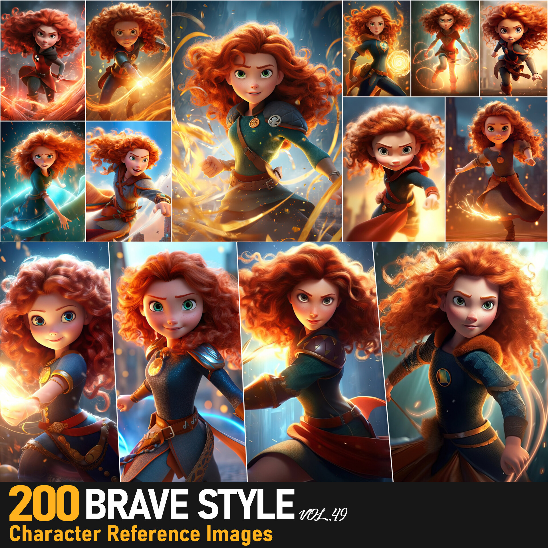 ArtStation - brave Style VOL.49|4K Reference Images