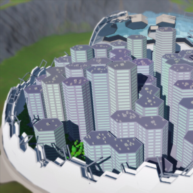 ArtStation - Domed-city Builder