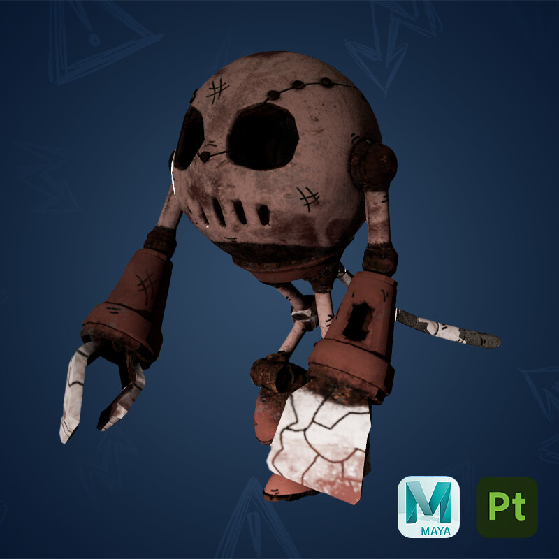 SukiiSanz - 3D Monkey Bot - University Project | 2023