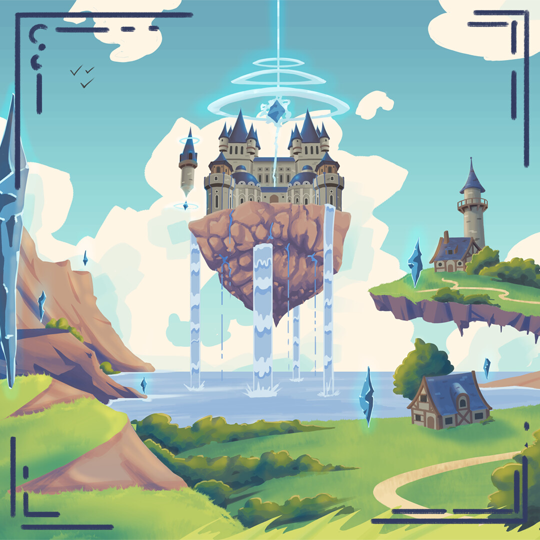 ArtStation - Enchanted Castle