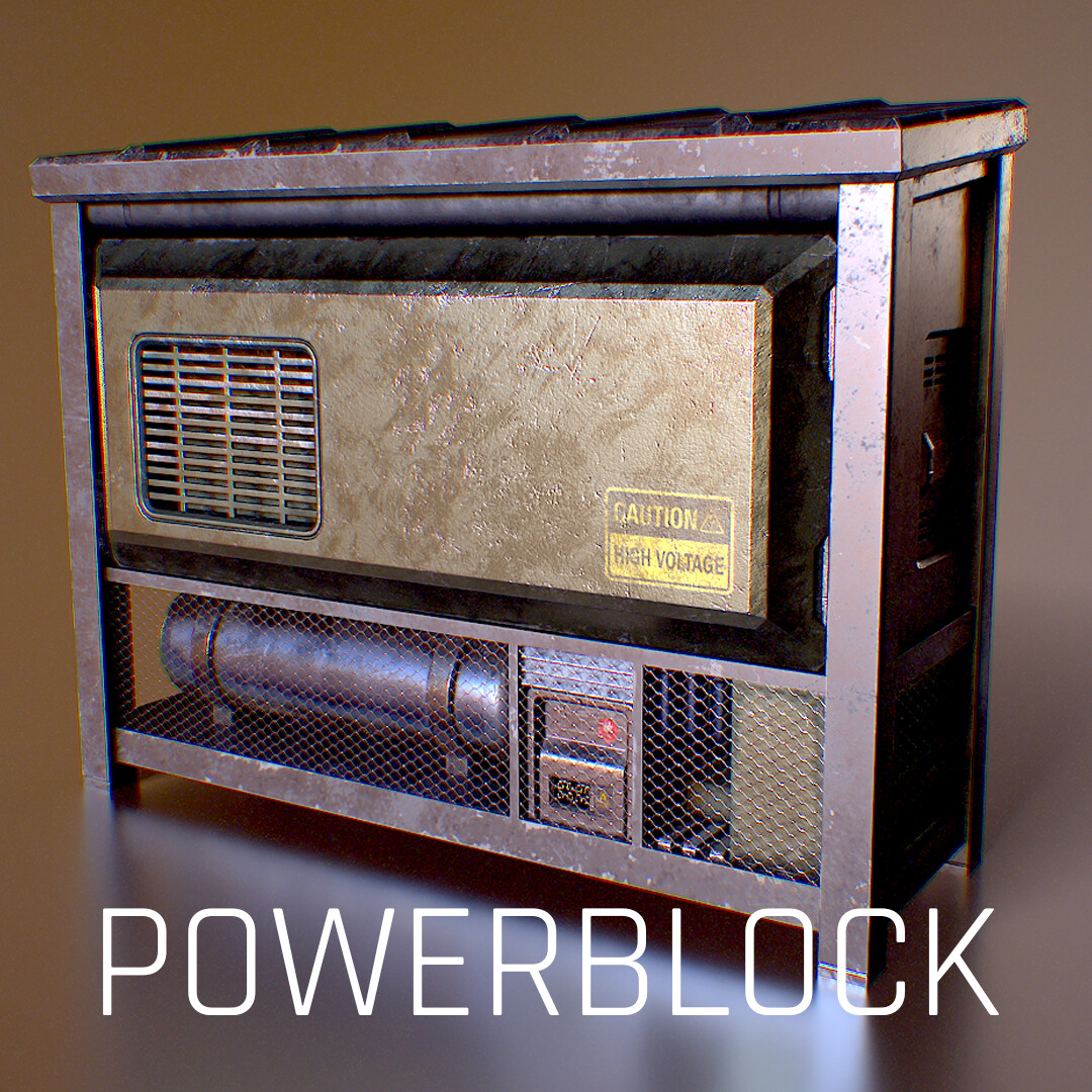 ArtStation - Powerblock