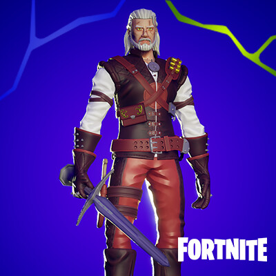 ArtStation - Witcher X Fornite
