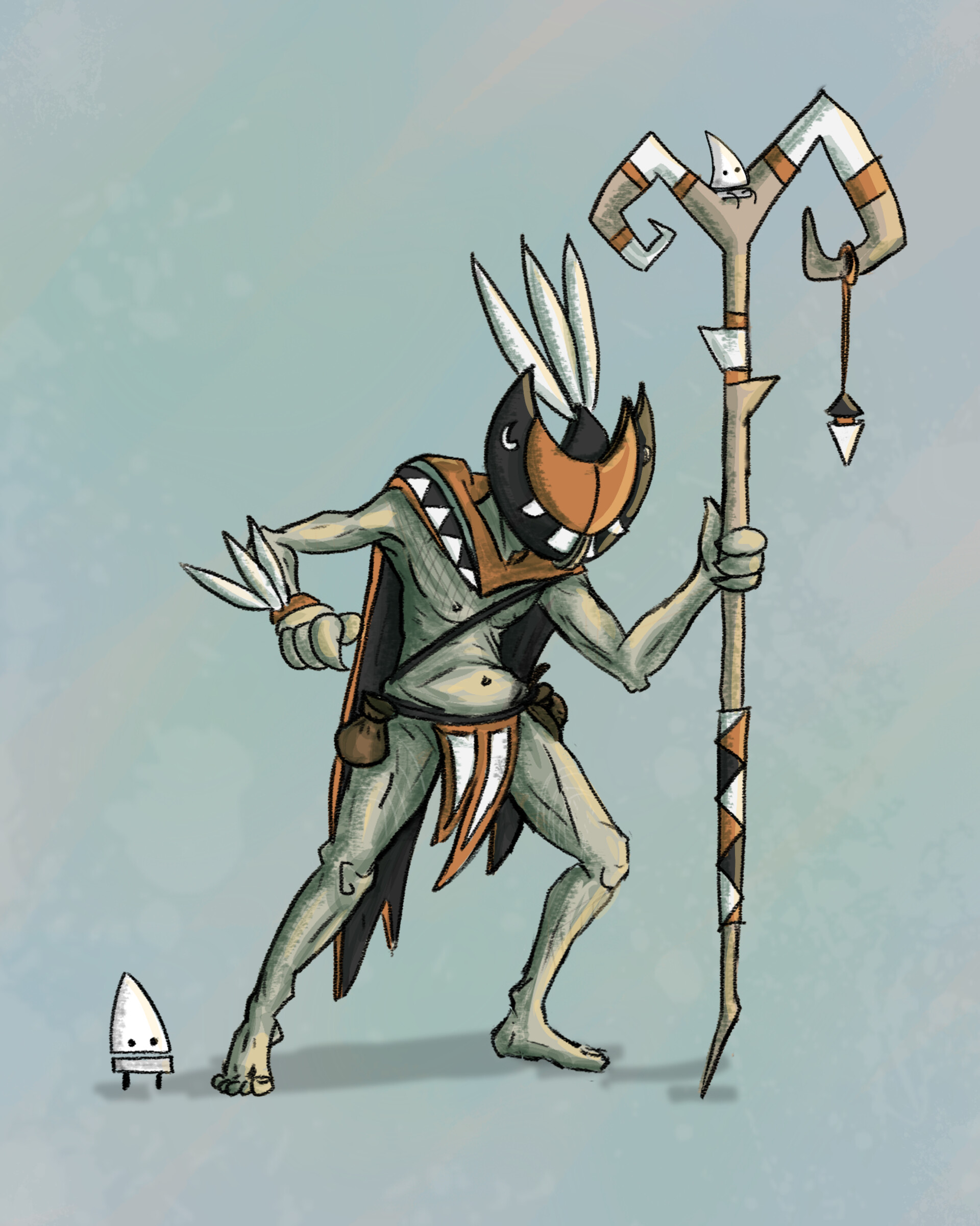 ArtStation - Shaman Character Design