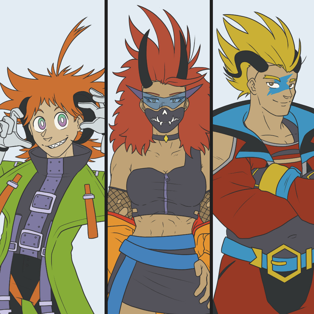 ArtStation - Project Neon: Enemies