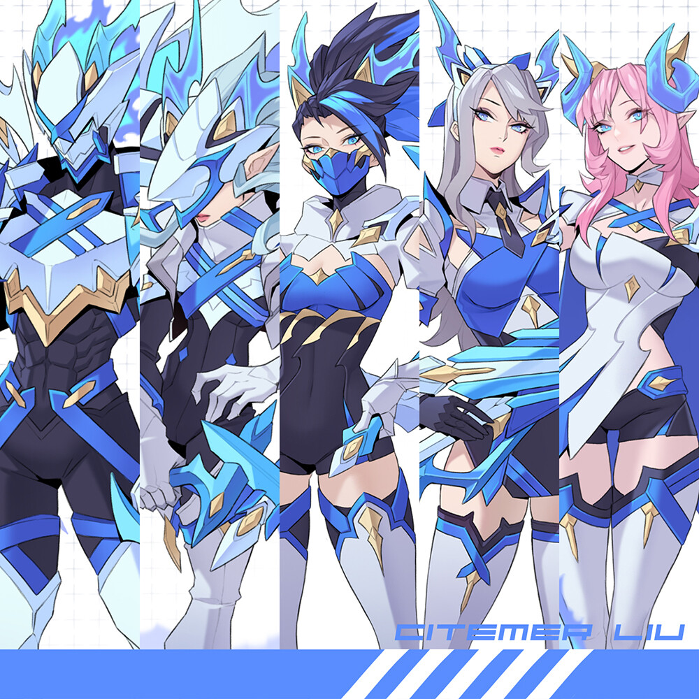 ArtStation - DRX skin concept