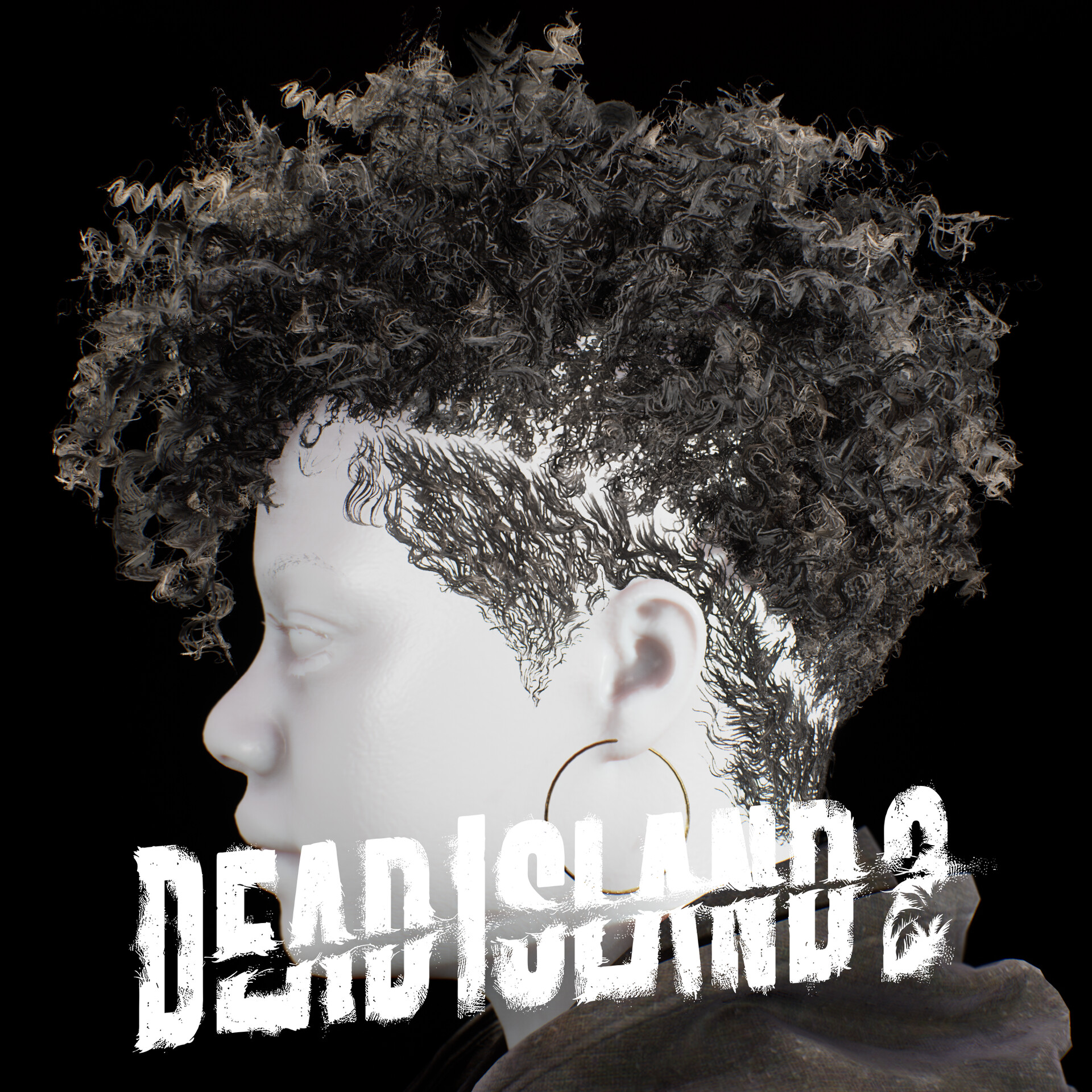 ArtStation - Dead Island 2 - Tisha's Hair Groom