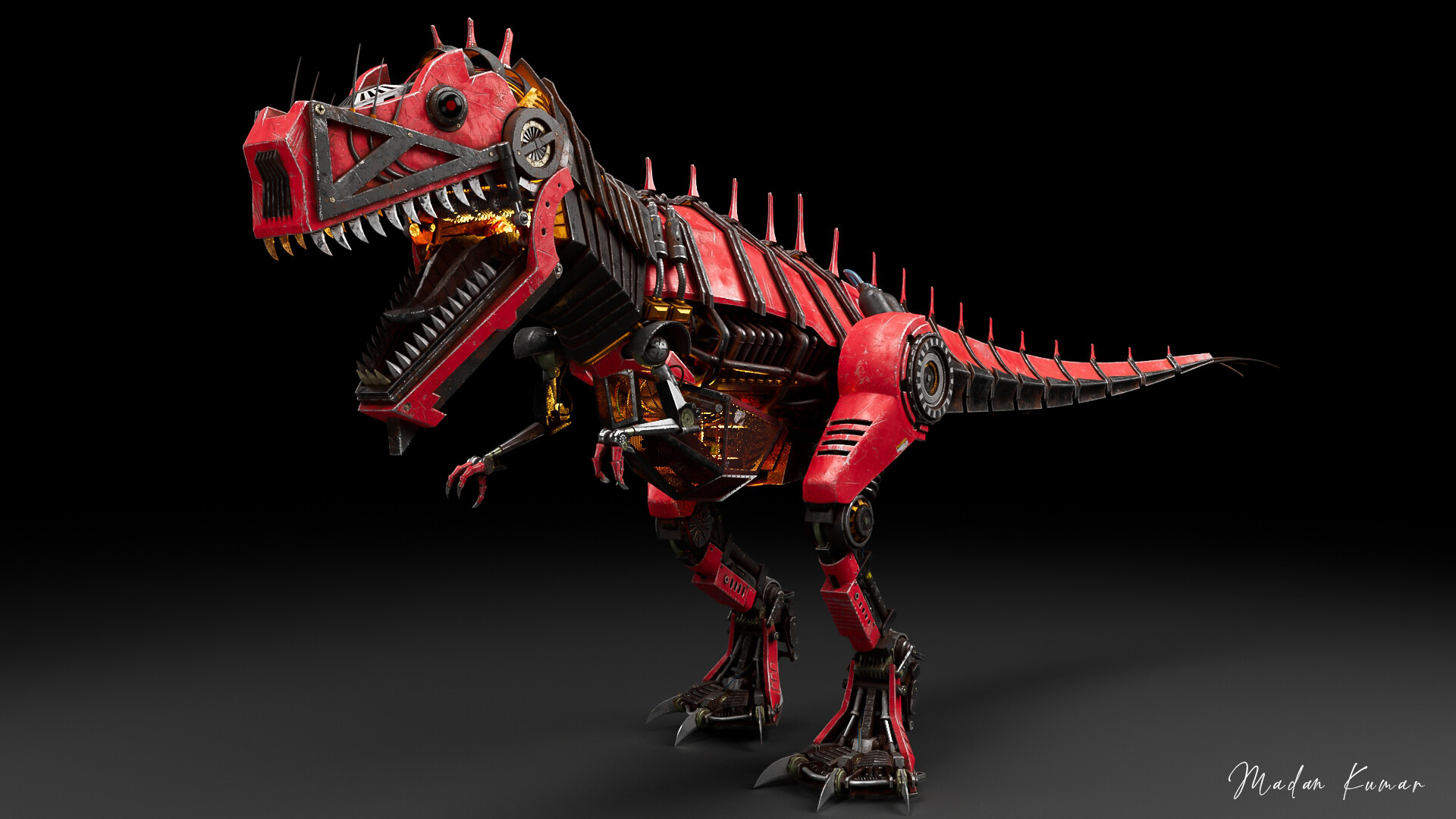 ArtStation - T-rex Mecha
