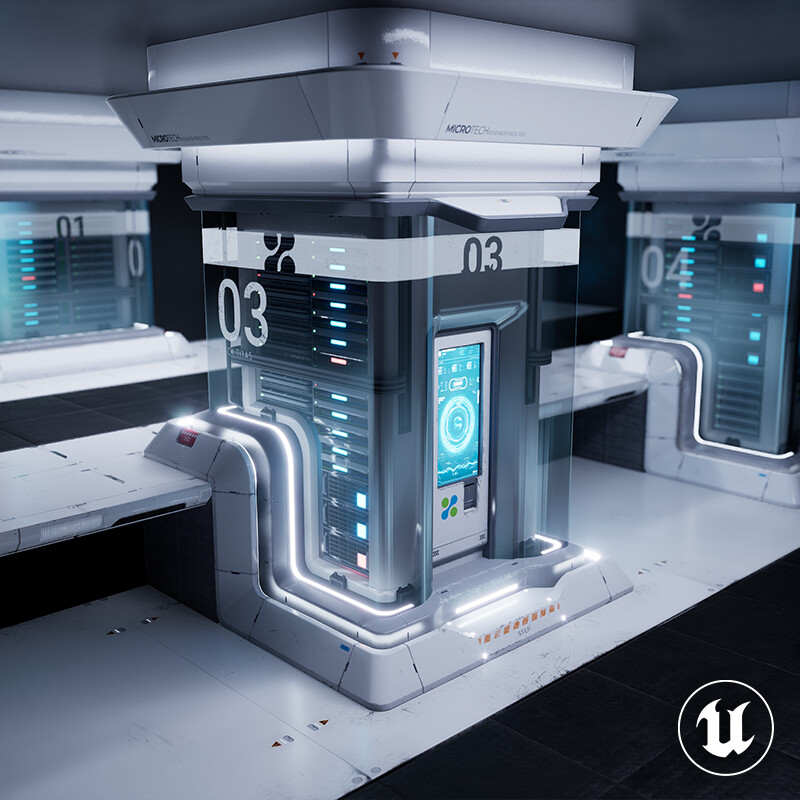 ArtStation - Star Citizen Hightech Server (Think Tank)