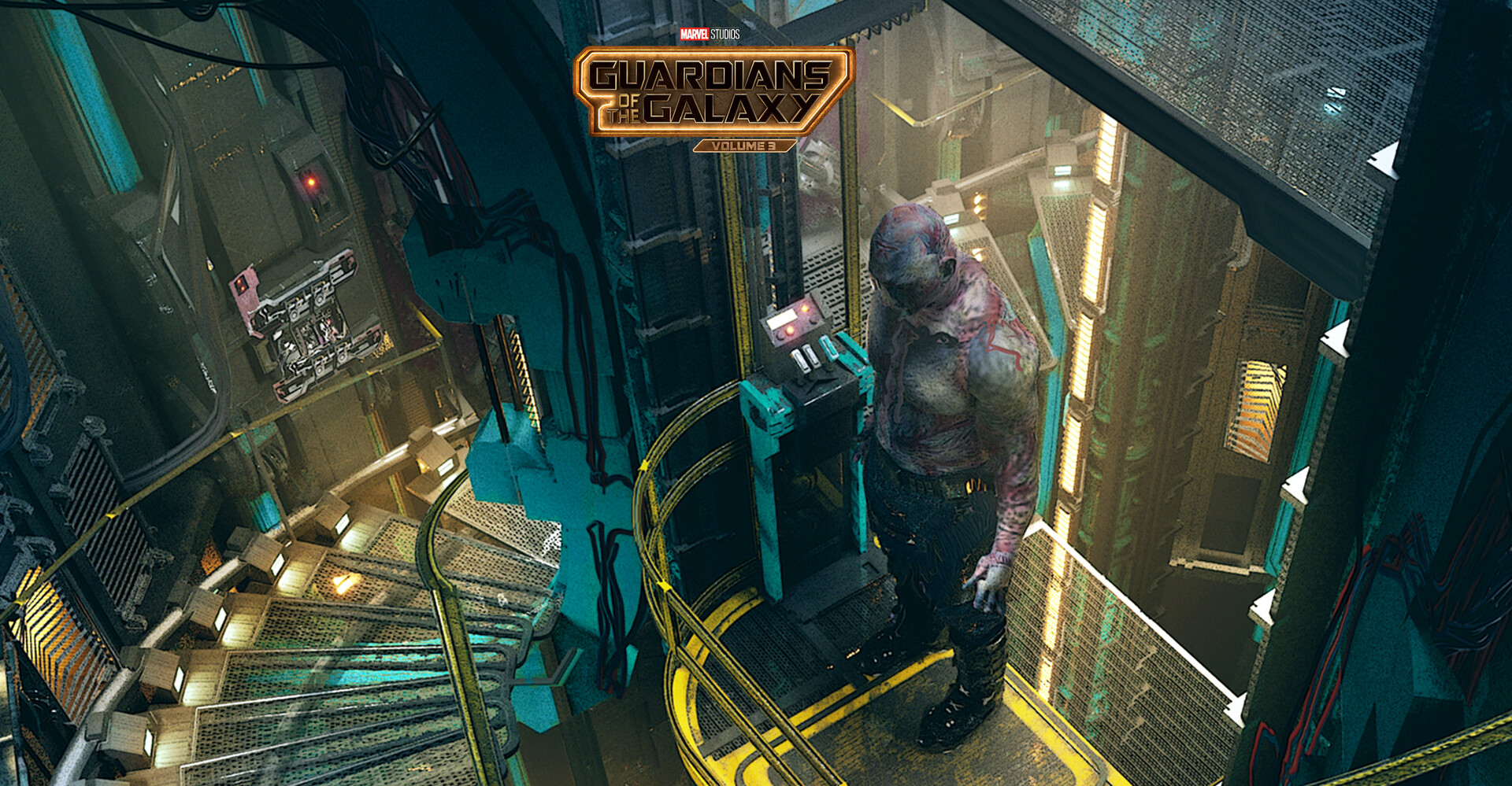 ArtStation - Central Core of The Bowie for Guardians of the Galaxy Vol. 3