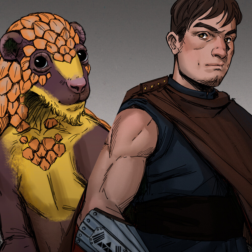 ArtStation - TTRPG project - Character design