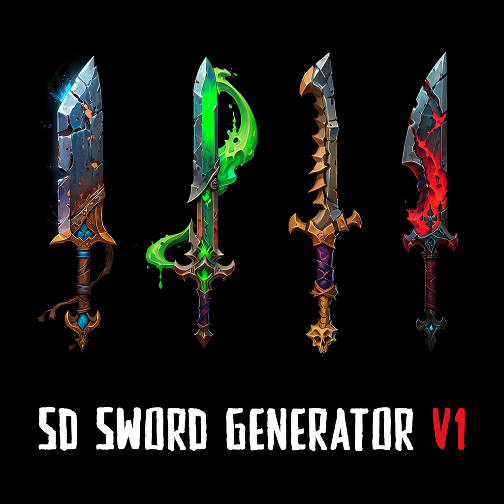 ArtStation - Sword Generator V1