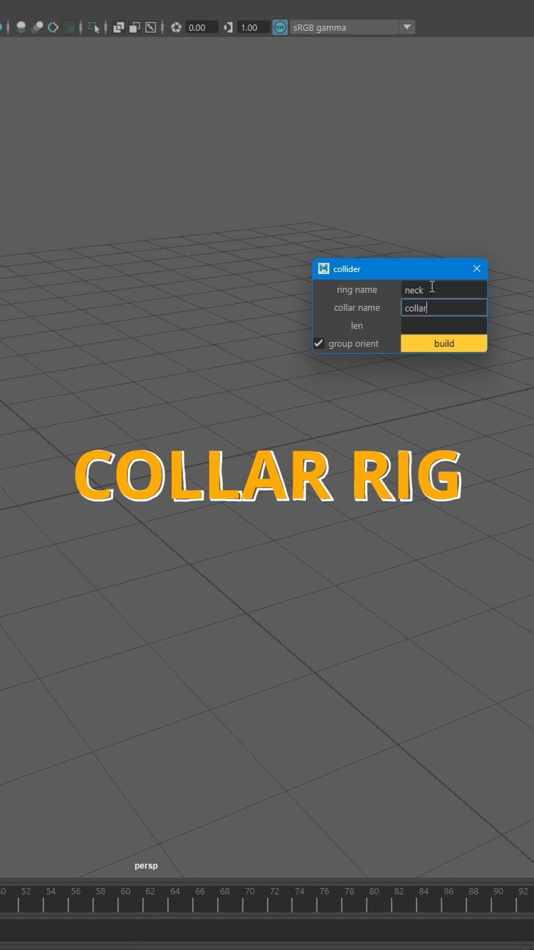 ArtStation - Collar rig (maya)