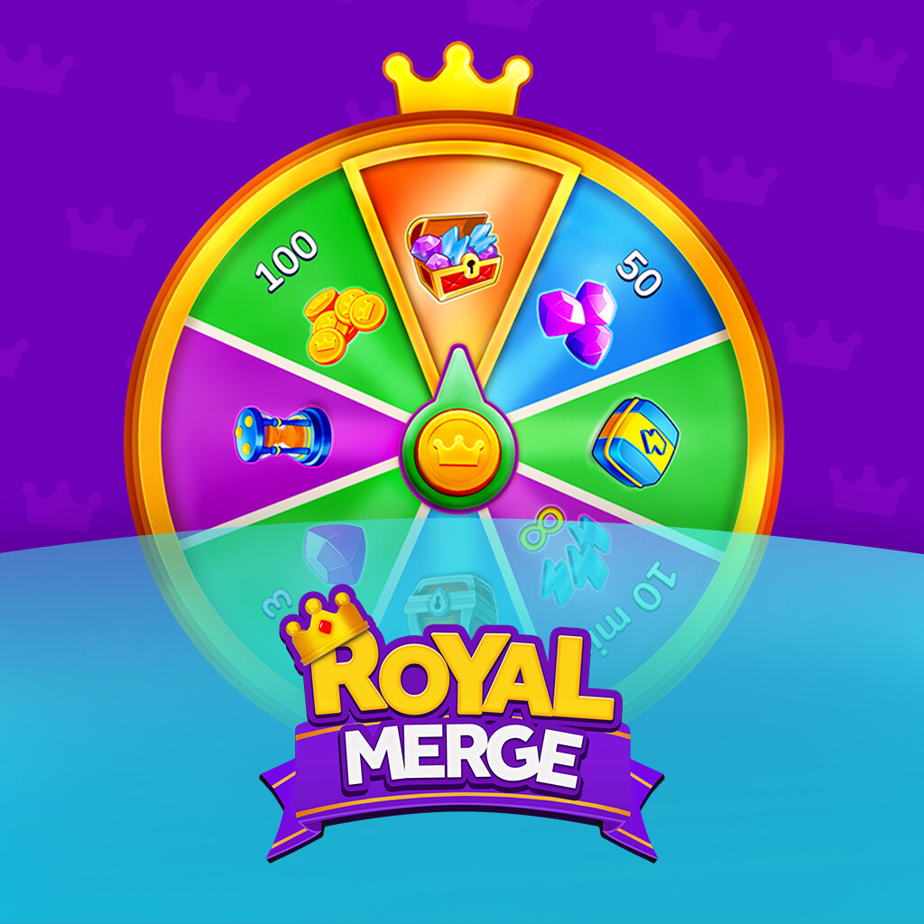ArtStation - UI/UX projects for Royal Merge game