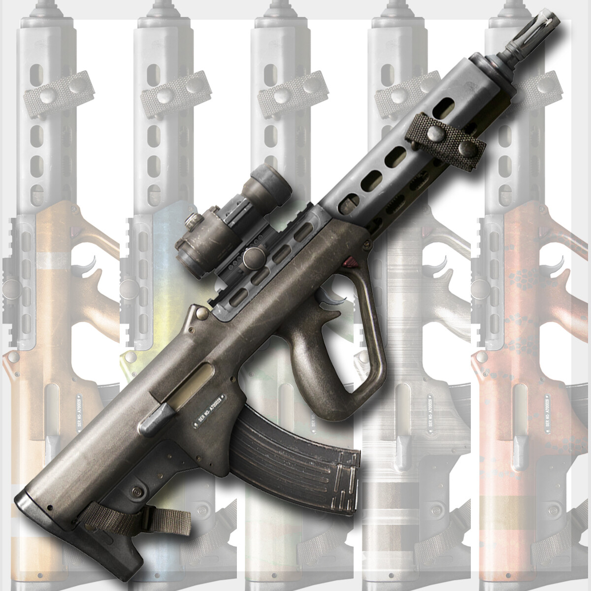 ArtStation - Weapons of the Far Future - United Space Force Marines ACR ...