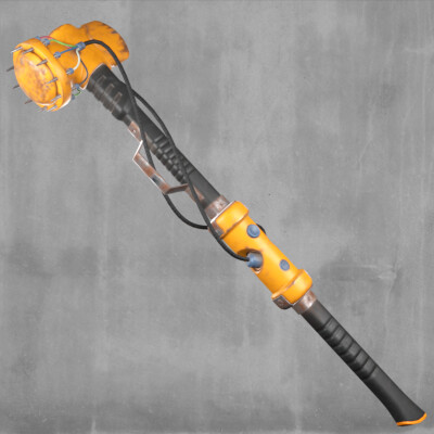 ArtStation - Electric sledge hammer