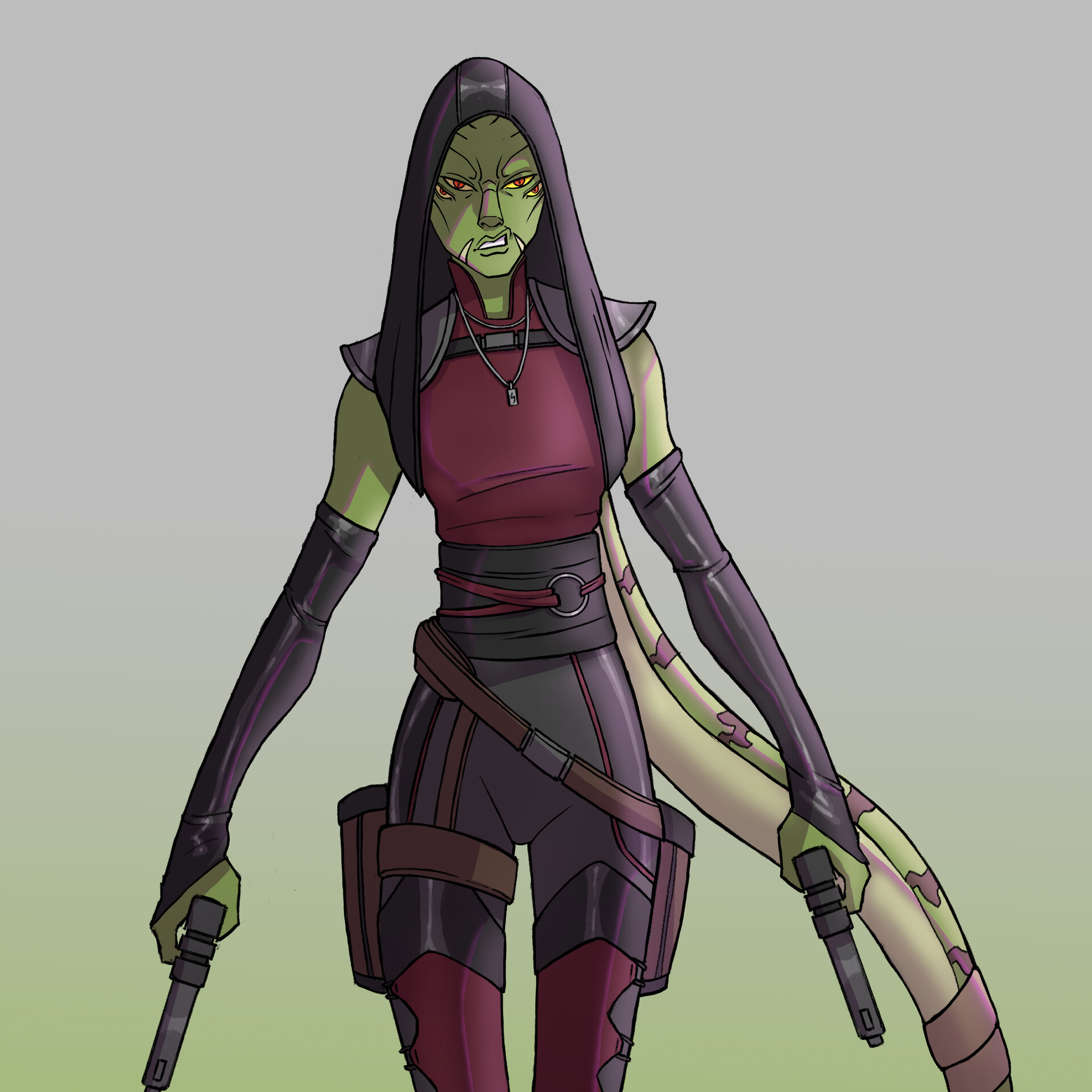 ArtStation - Alien Assassin