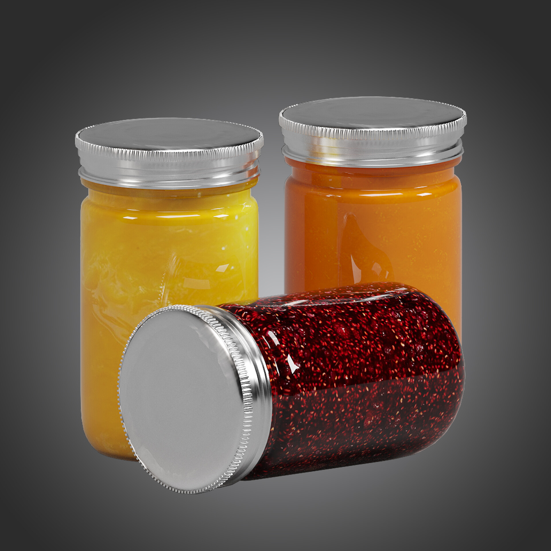 ArtStation - Jam Jar 3d Model