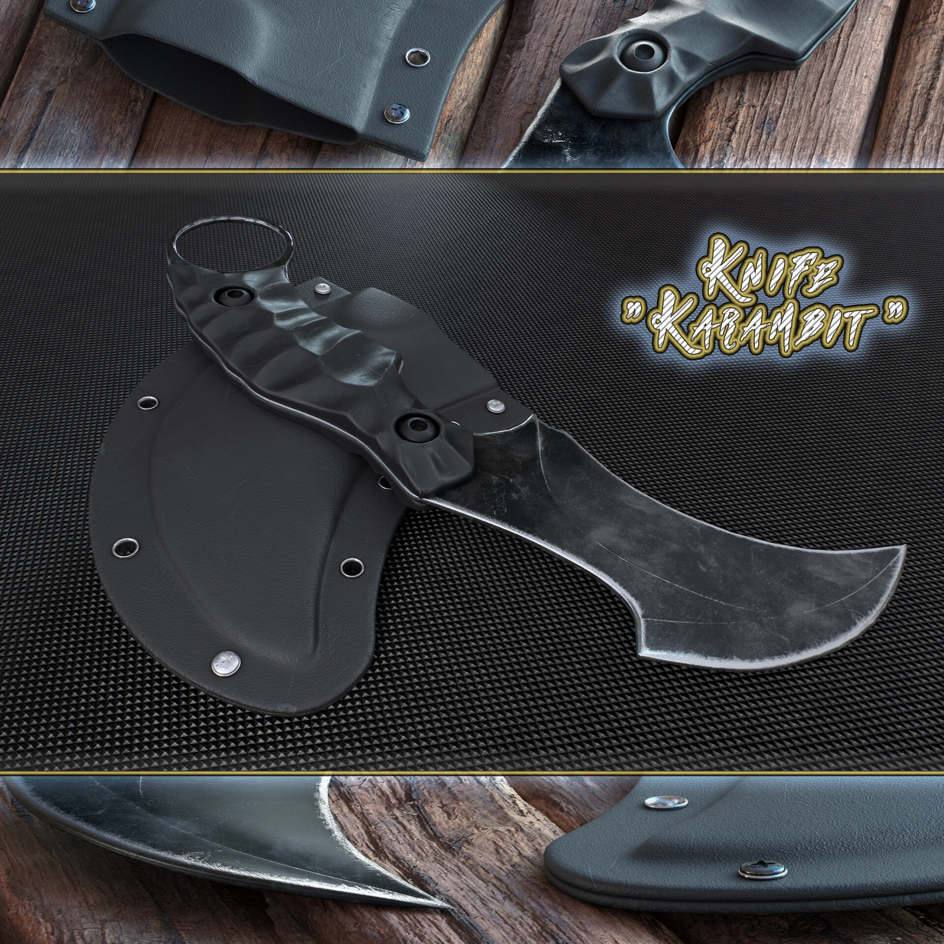ArtStation - Knife "Karambit
