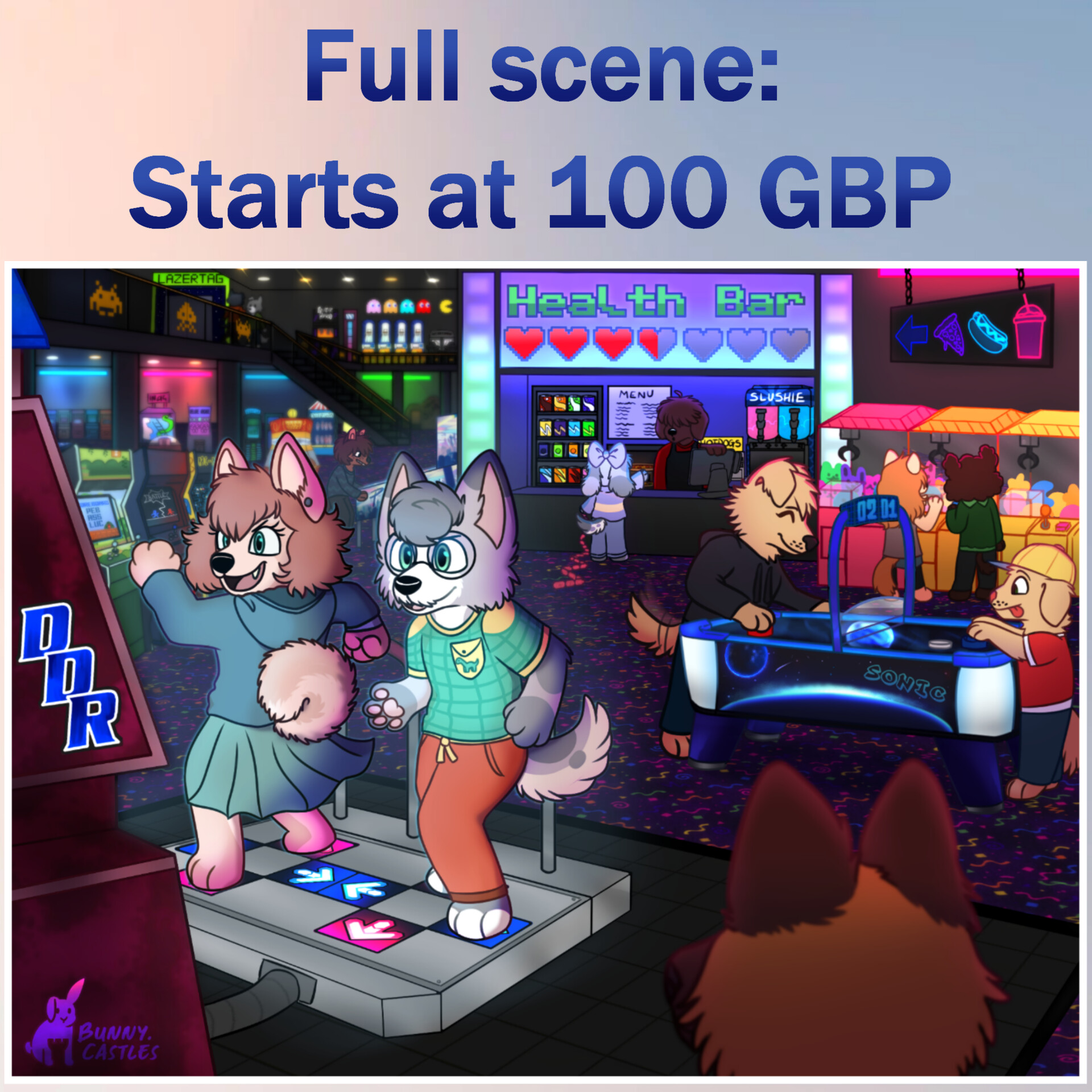 ArtStation - Full Scene Commission Prices